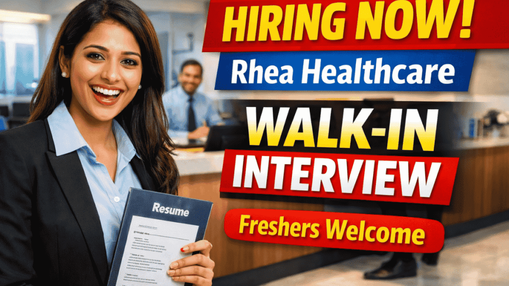 Rhea Healthcare Walk-In Interview in Bengaluru