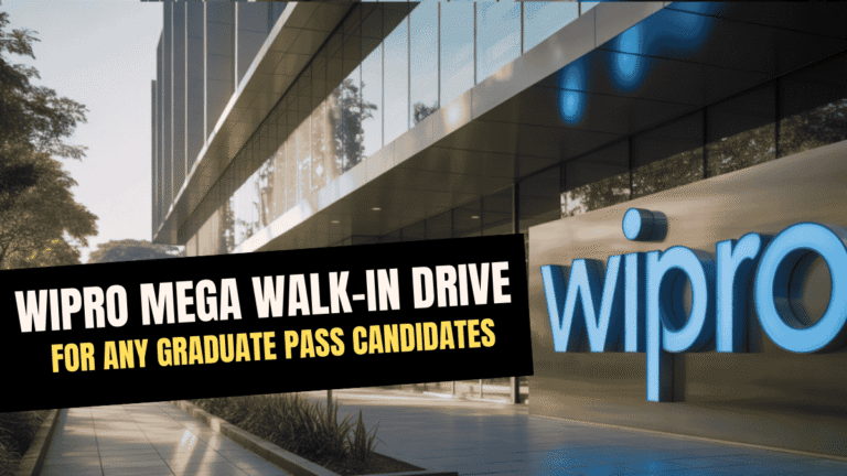 Wipro Walk-in Interview for Freshers at Multiple Locations