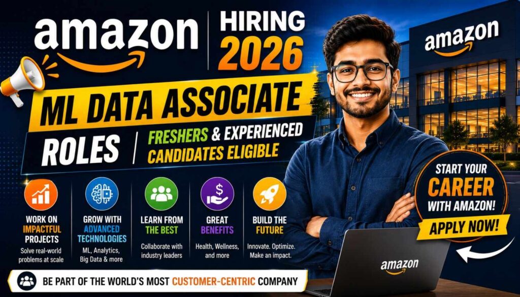 Amazon Hiring 2026 for ML Data Associate Roles