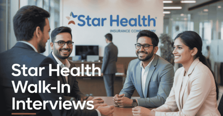 Job Openings at Star Health Insurance : Walk-In Interviews for Tele ...