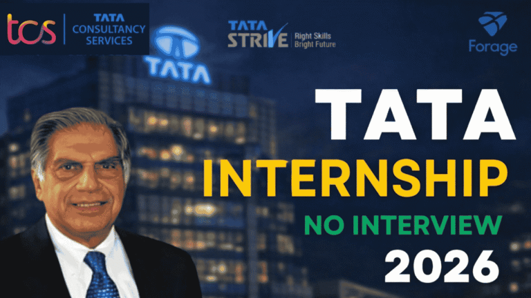 Tata Virtual Internship for Freshers 2026
