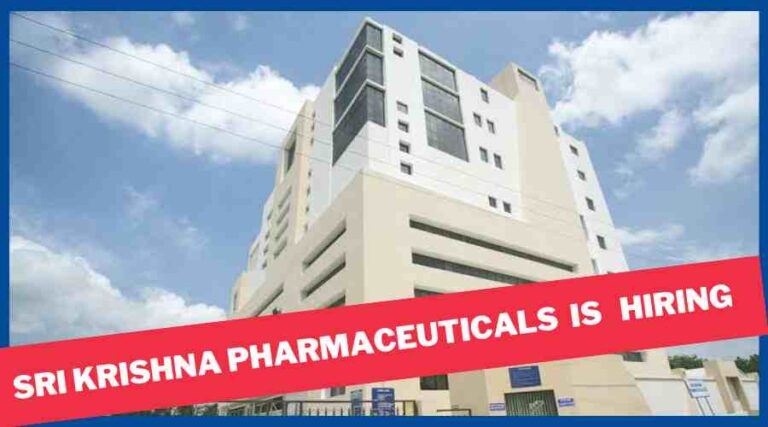 Sri Krishna Pharmaceuticals Walkin