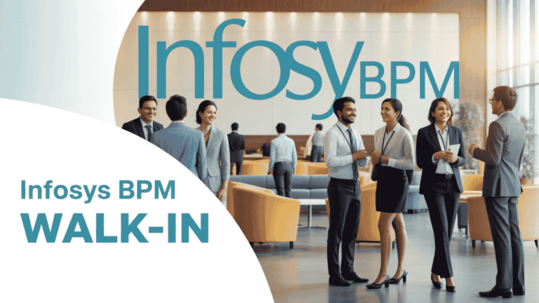 Infosys BPM Walk-In Drive in Bangalore for International Customer Support