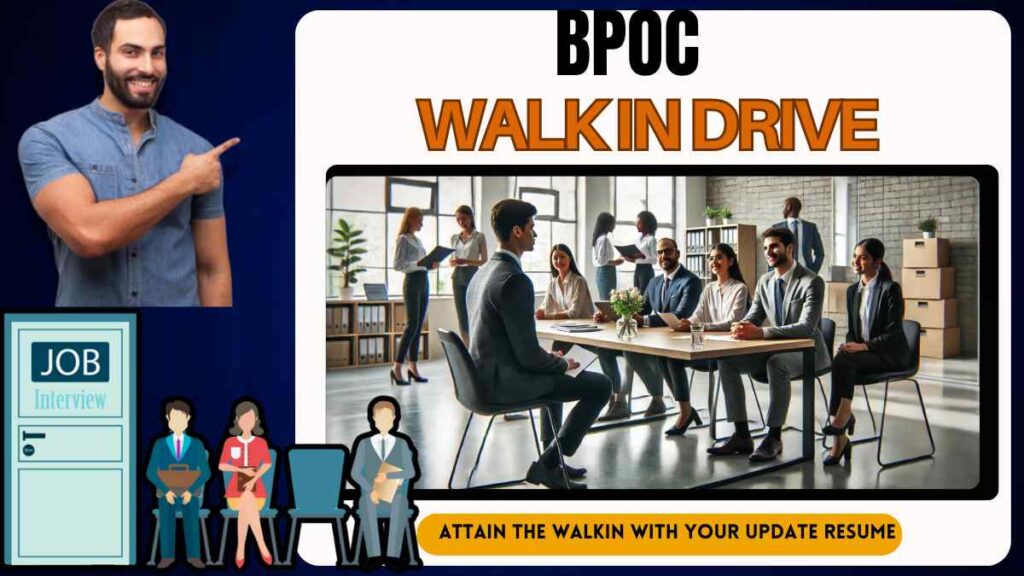 BPOC Walk-in Drive 2025 : Customer Care Executive| 19th May - 24 May 2025