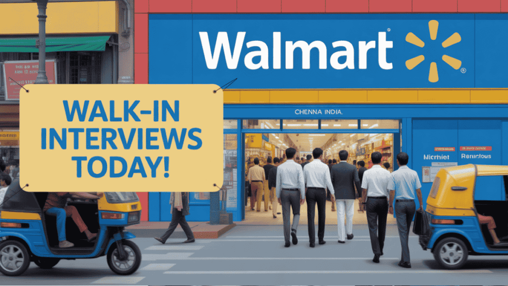 Walmart Walk-In Interview Drive for Resolution Coordinator ...