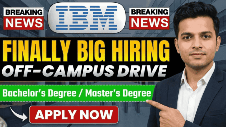 IBM Jobs for Freshers 2026 in India