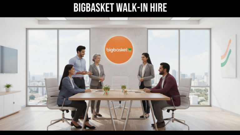 Bigbasket Walk-in Drive 2025 for Cluster HR Business Partner & More