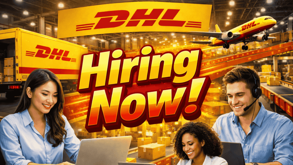 DHL Global Hiring for Multiple Roles in Kolkata, Hyderabad & More ...
