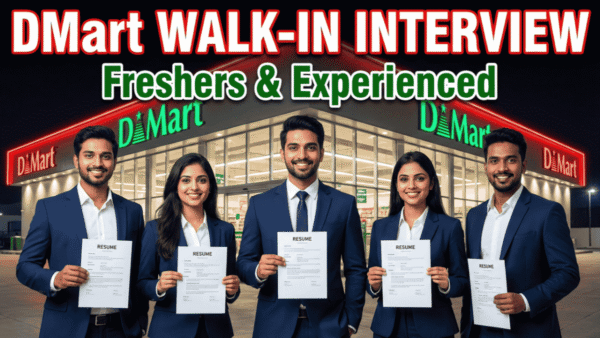 DMart Walk-in Interview in Mumbai for GRN Assistant Role