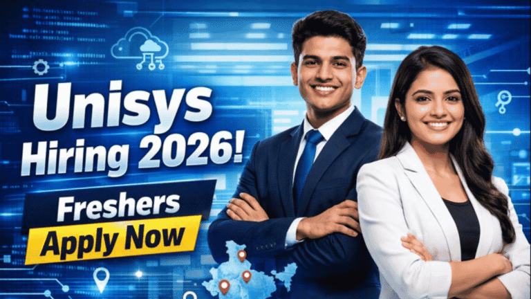 Unisys Off Campus Drive 2026 – Fresh Graduate Across India